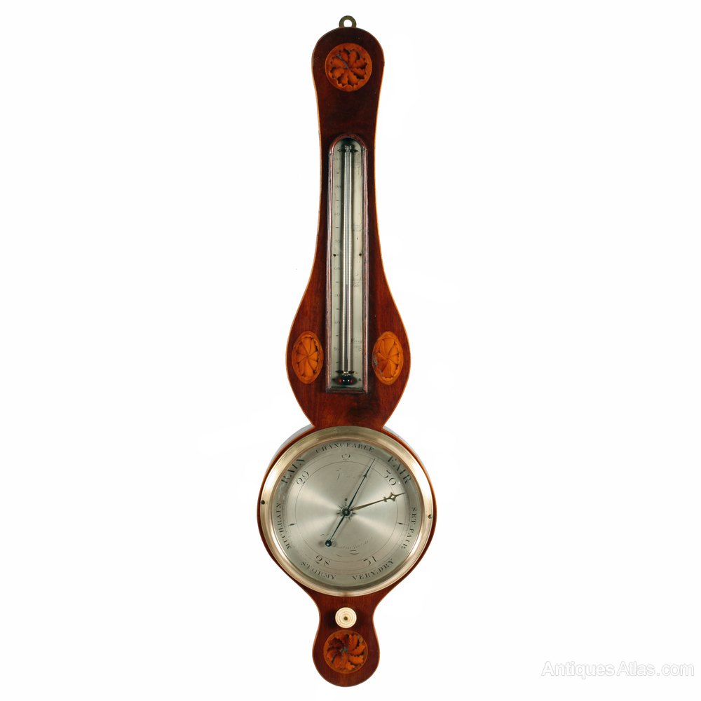 Antiques Atlas - Georgian Mahogany Barometer