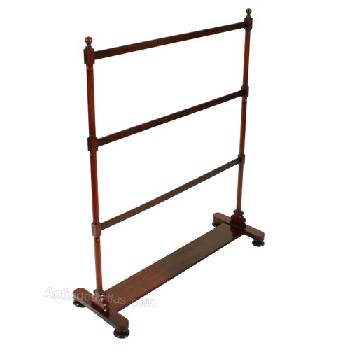 Georgian Mahogany Clothes Rail - Antiques Atlas