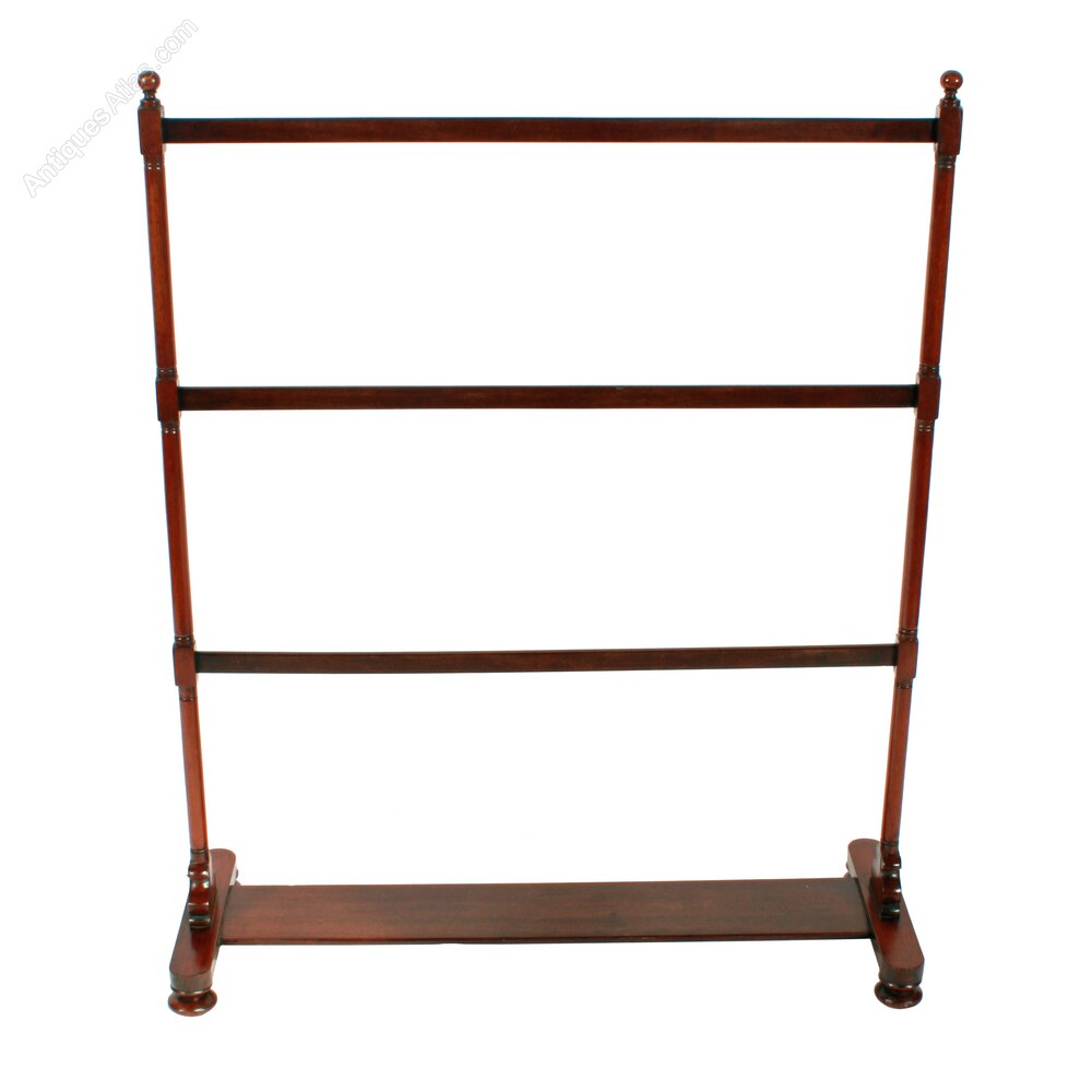 Georgian Mahogany Clothes Rail - Antiques Atlas