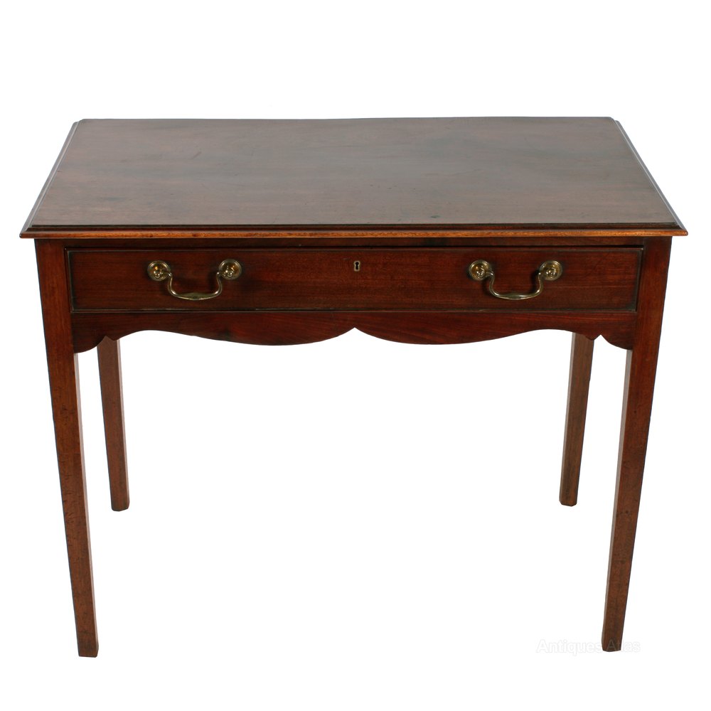 Georgian One Drawer Side Table - Antiques Atlas