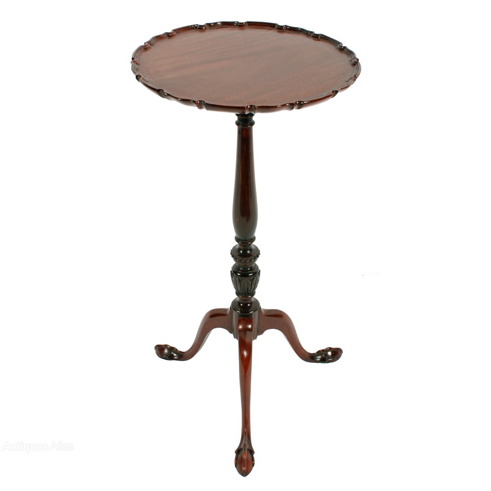 Georgian Style Lamp Table - Antiques Atlas