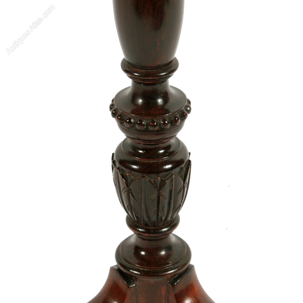 Georgian Style Lamp Table - Antiques Atlas