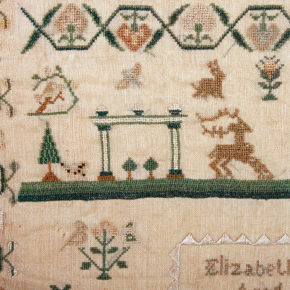 Antiques Atlas - Georgian Wool Work Sampler