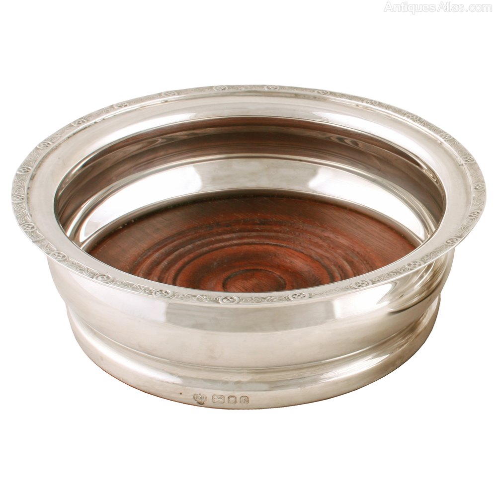 Antiques Atlas - Pair Of Sterling Silver Coasters