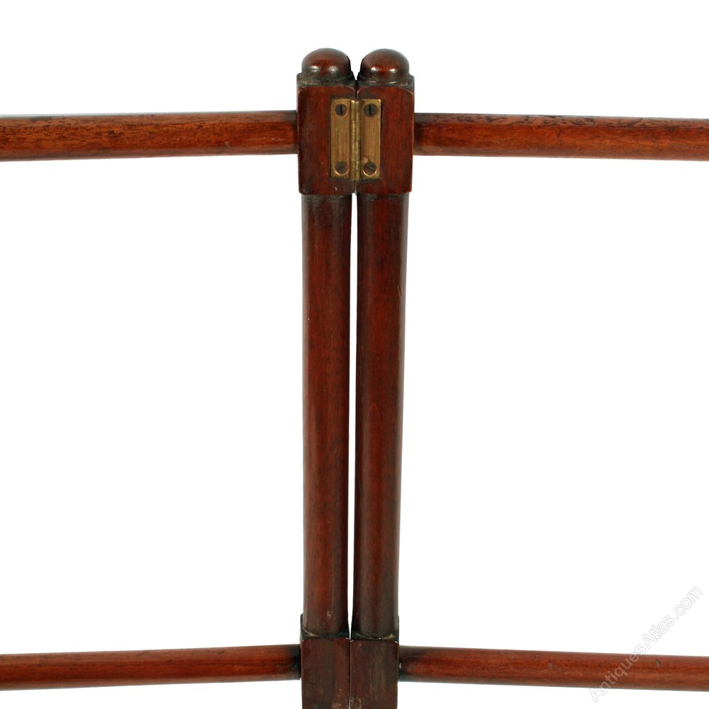 Pair Of Victorian Folding Towel Rails - Antiques Atlas