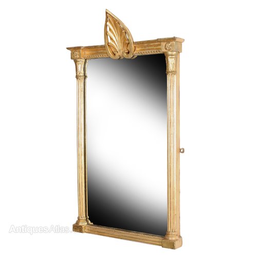 Antiques Atlas - Regency Gilt Wood Pier Glass