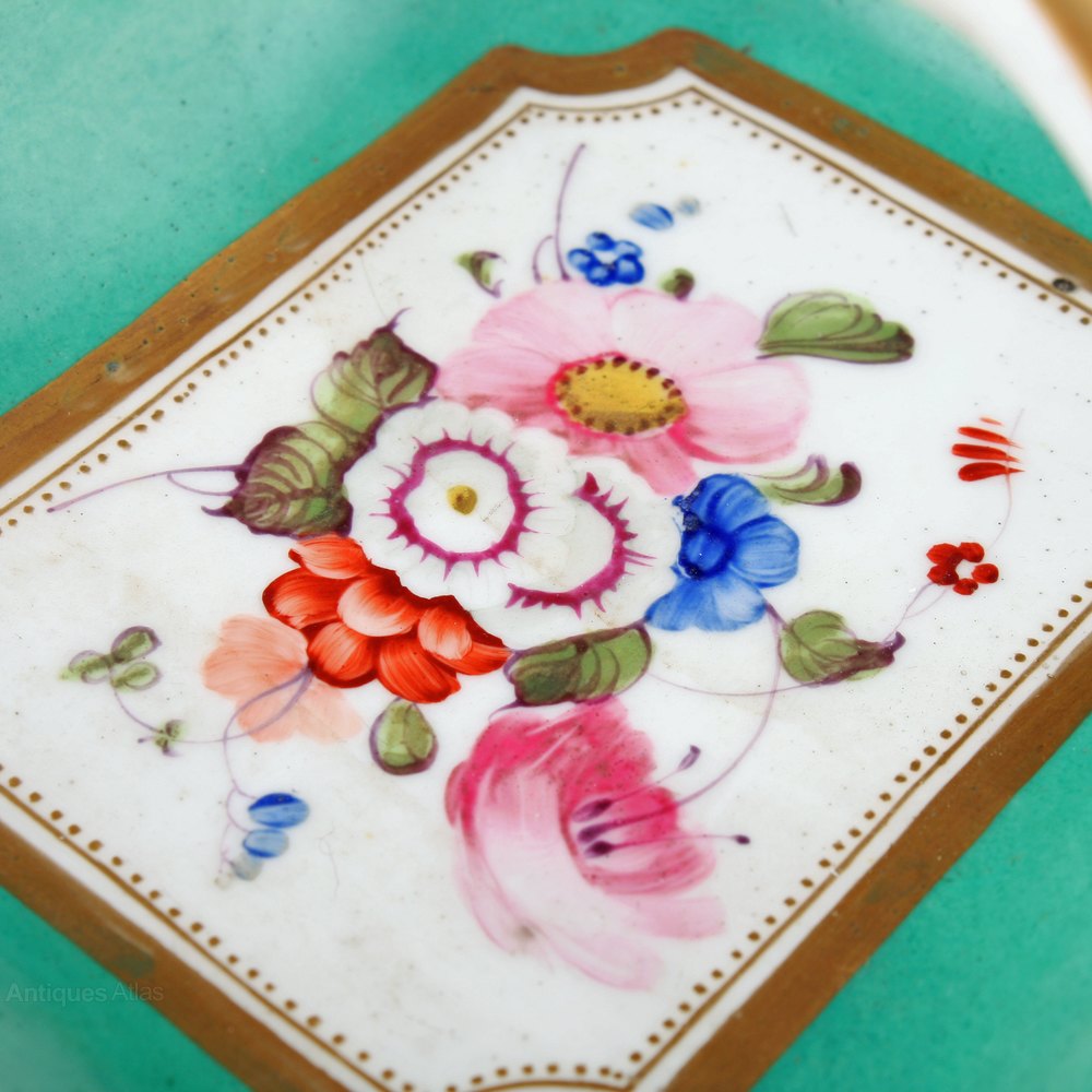 Antiques Atlas - Rockingham China Trinket Basket