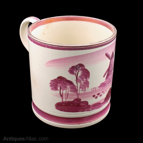 Antiques Atlas - Staffordshire Pottery Lustre Tankard