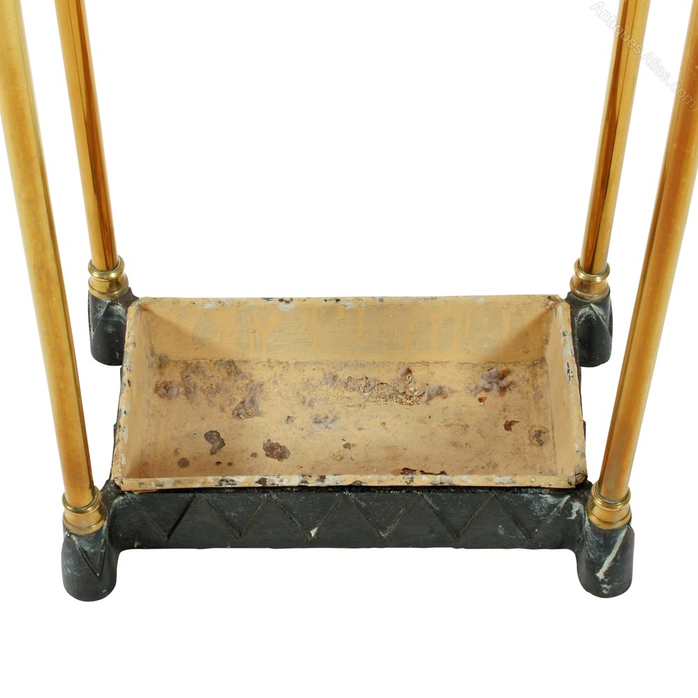 Victorian Brass Stick Stand - Antiques Atlas