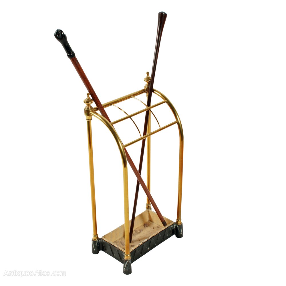 Victorian Brass Stick Stand - Antiques Atlas