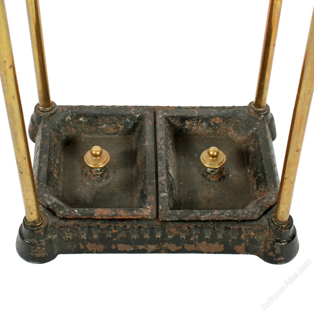 Victorian Brass Stick Stand - Antiques Atlas