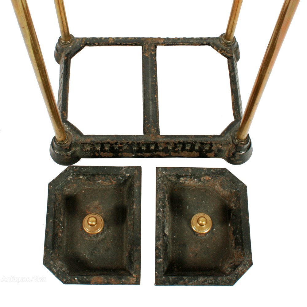 Victorian Brass Stick Stand - Antiques Atlas