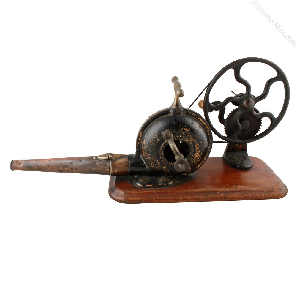 Antiques Atlas - Victorian Iron & Brass Mechanical Bellows