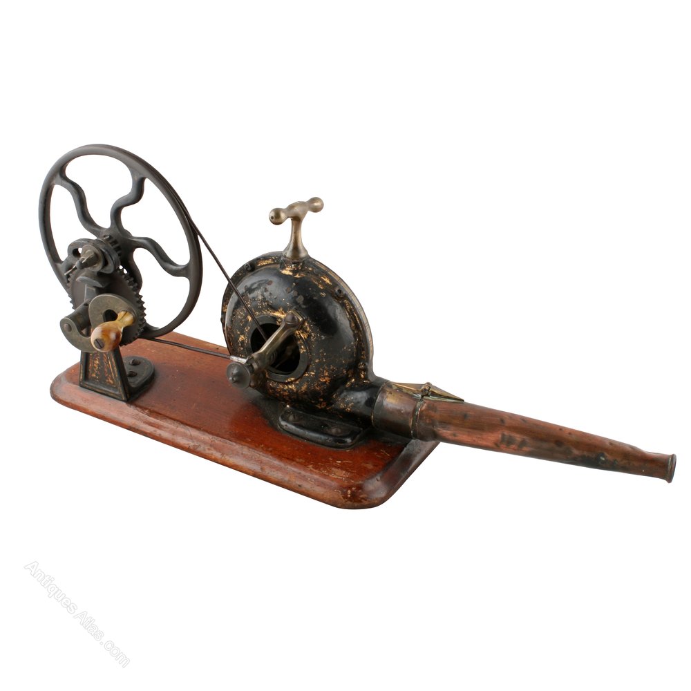 Antiques Atlas - Victorian Iron & Brass Mechanical Bellows