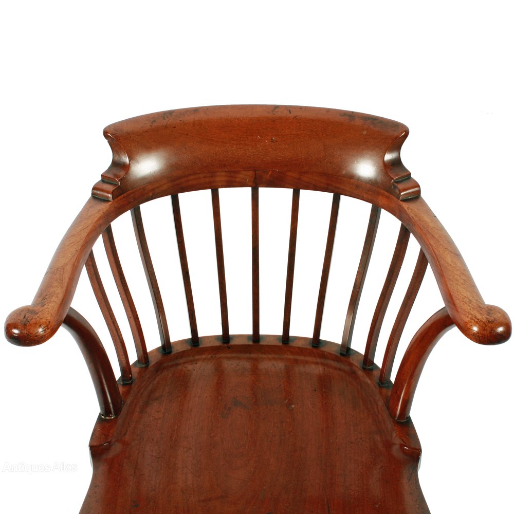 Victorian Revolving Desk Chair - Antiques Atlas