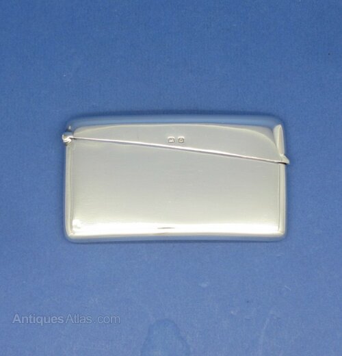 Antiques Atlas - George V Silver Card Case as647a513 / C1345