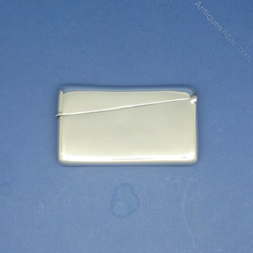 Antiques Atlas - George V Silver Card Case as647a513 / C1345