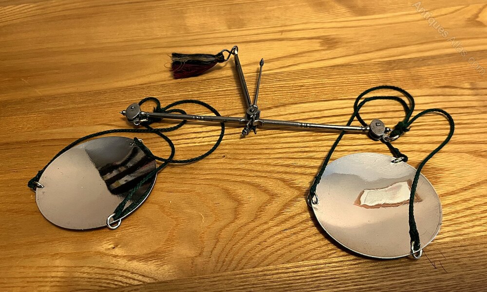 Antiques Atlas - George III Silver And Steel Apothecary Scales as1251a040