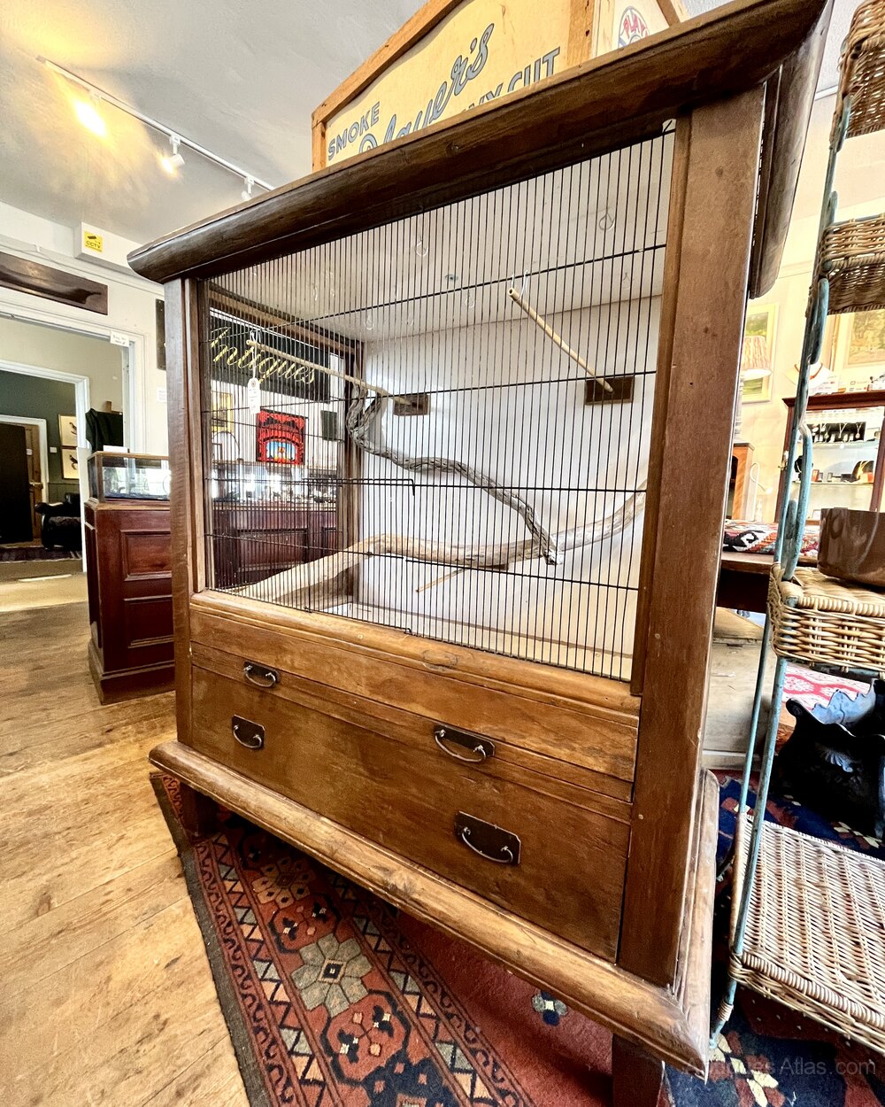 Large Vintage Wooden Aviary – Interior Design as717a401 / 3043cew ...