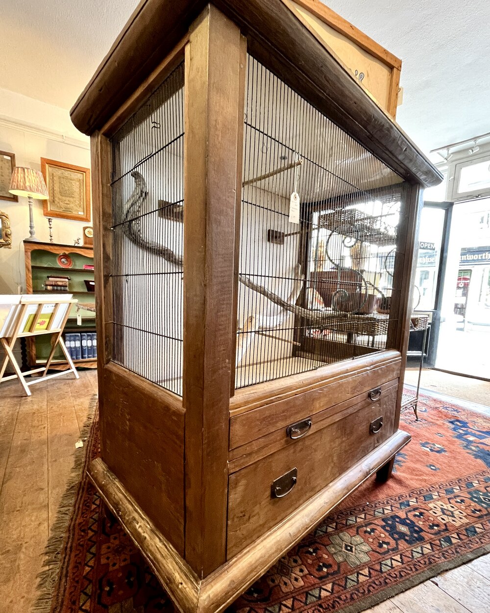 Large Vintage Wooden Aviary – Interior Design as717a401 / 3043cew ...