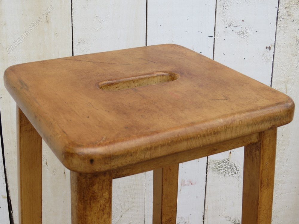 Antiques Atlas - Four School Lab Bar Stools as989a203 / HA1723