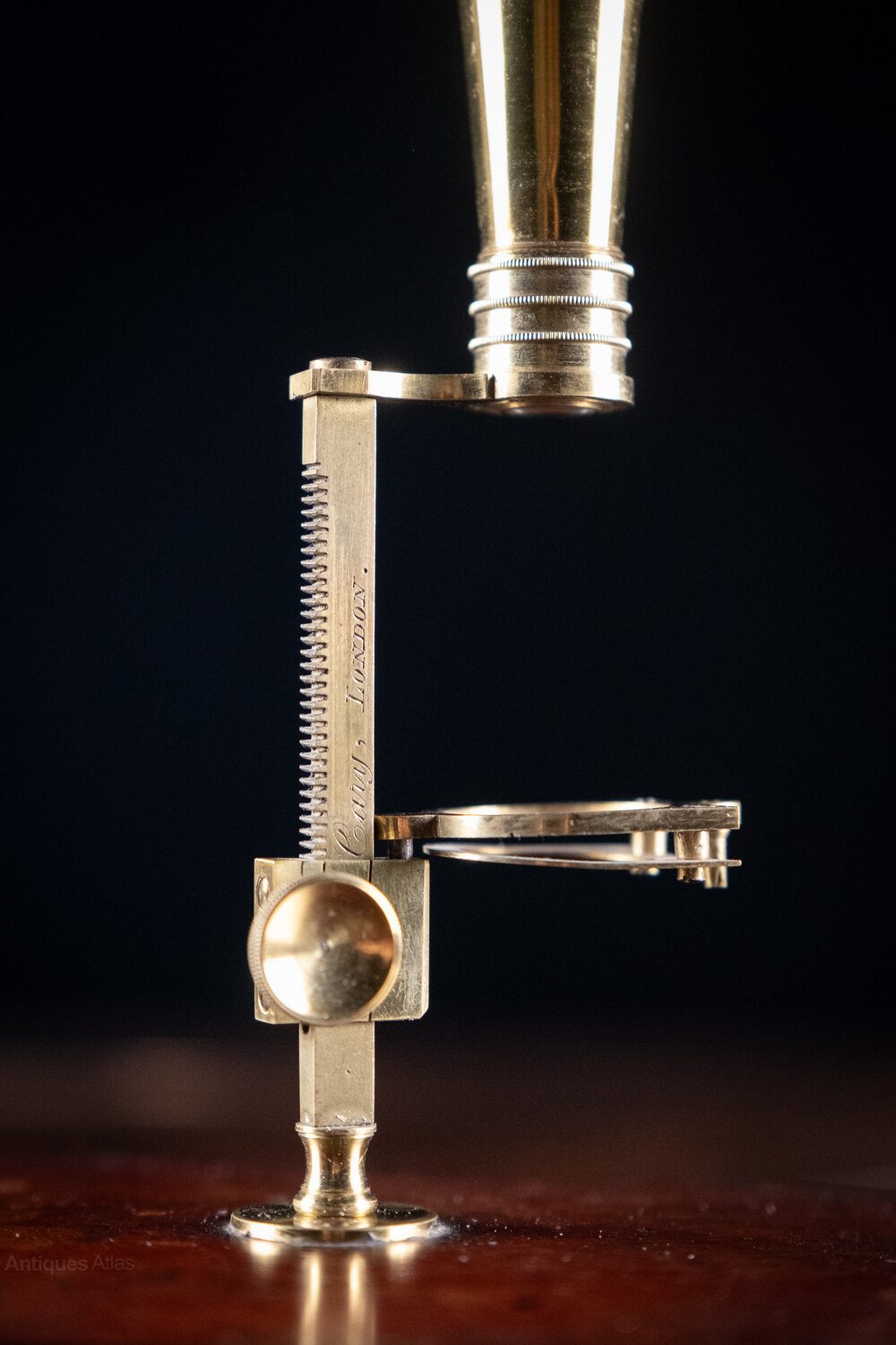 Antiques Atlas - 'Cary-Gould Type' Brass Pocket Microscope, London ...