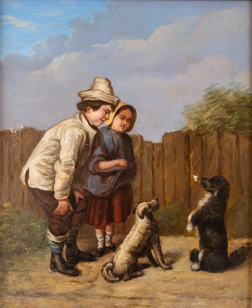 Antiques Atlas - Circle Of William Hemsley (1819-1906),Oil On Board