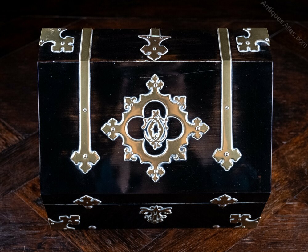 Antiques Atlas - Coromandel Stationary Box By W. Leuchars, London ...