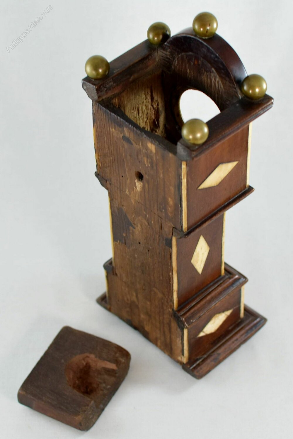 Antiques Atlas - ANTIQUE OAK LONGCASE POCKET WATCH OR CLOCK HOLDER ...