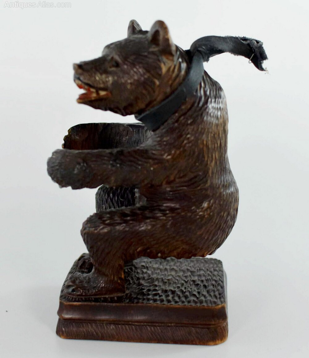 Antiques Atlas - Antique Black Forest Bear Figure 15.5cm C1880 ...