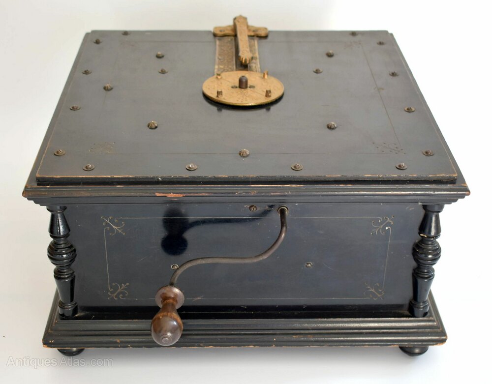 Antiques Atlas - Rare Ariston Organette 24-Note Music Box Organ ...