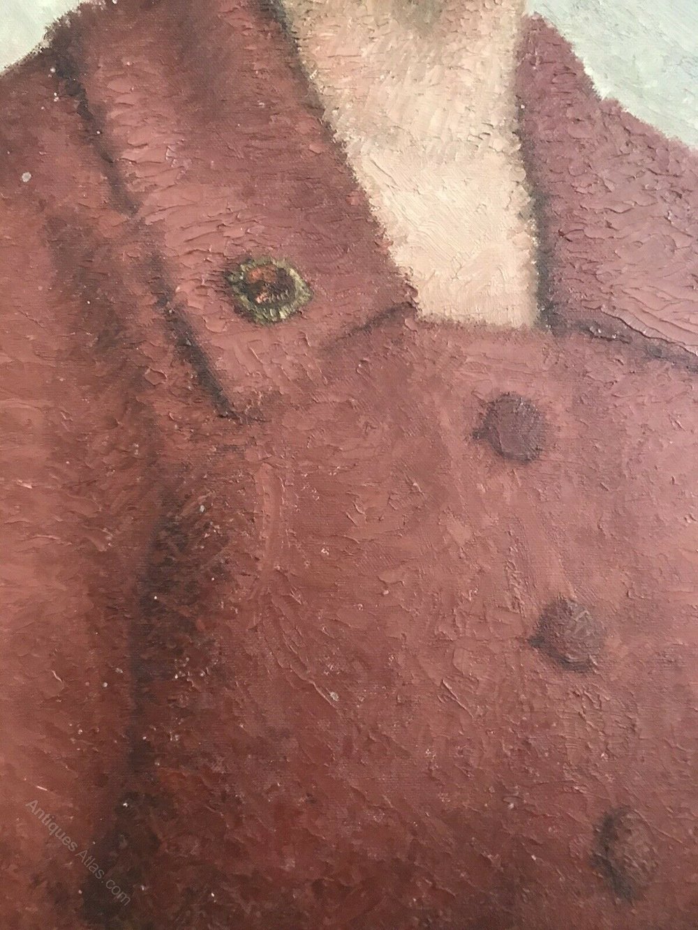 Antiques Atlas - Oil Portrait Of A Lady After Works By Dod Procter