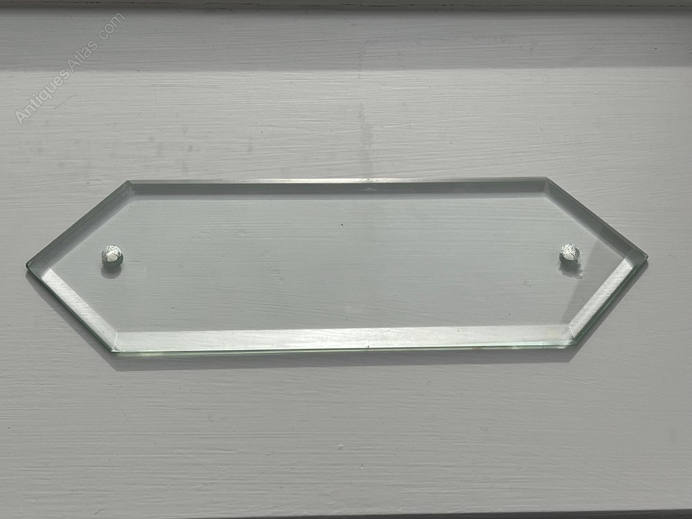 Antiques Atlas - Set Of 3 Art Deco Glass Finger Plates