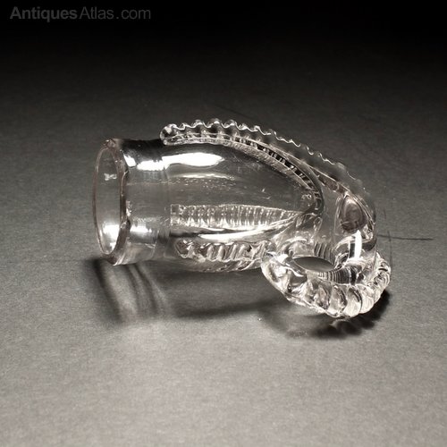 Antiques Atlas - 18th Century Snuff Mull Glass Flask C1760