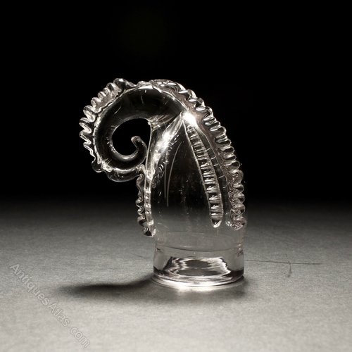 Antiques Atlas - 18th Century Snuff Mull Glass Flask C1760