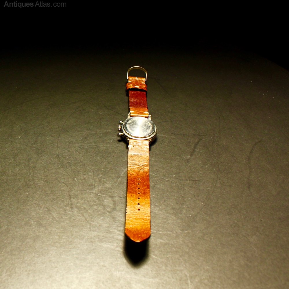Antiques Atlas - 1950s Aviators Craftsman Swiss Chronograph Watch