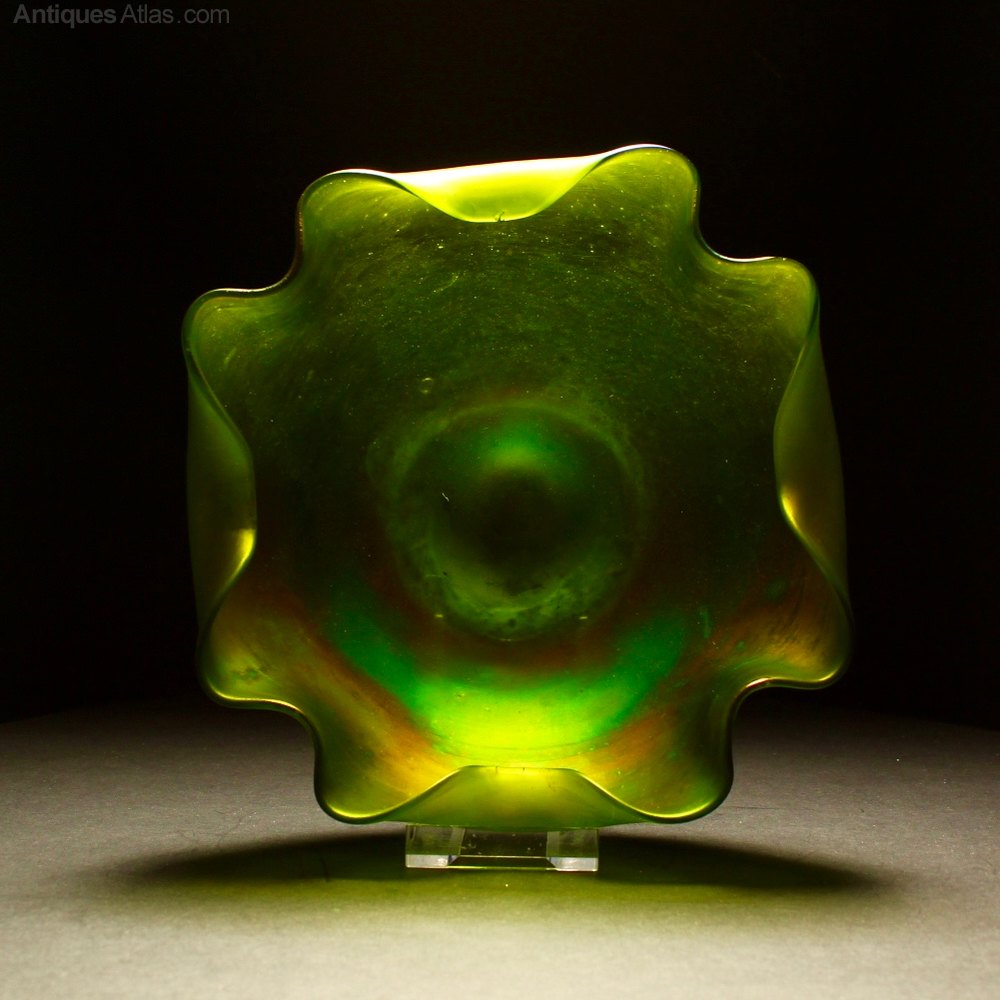 Antiques Atlas - 20th Century Loetz Iridescent Glass Bowl C1900