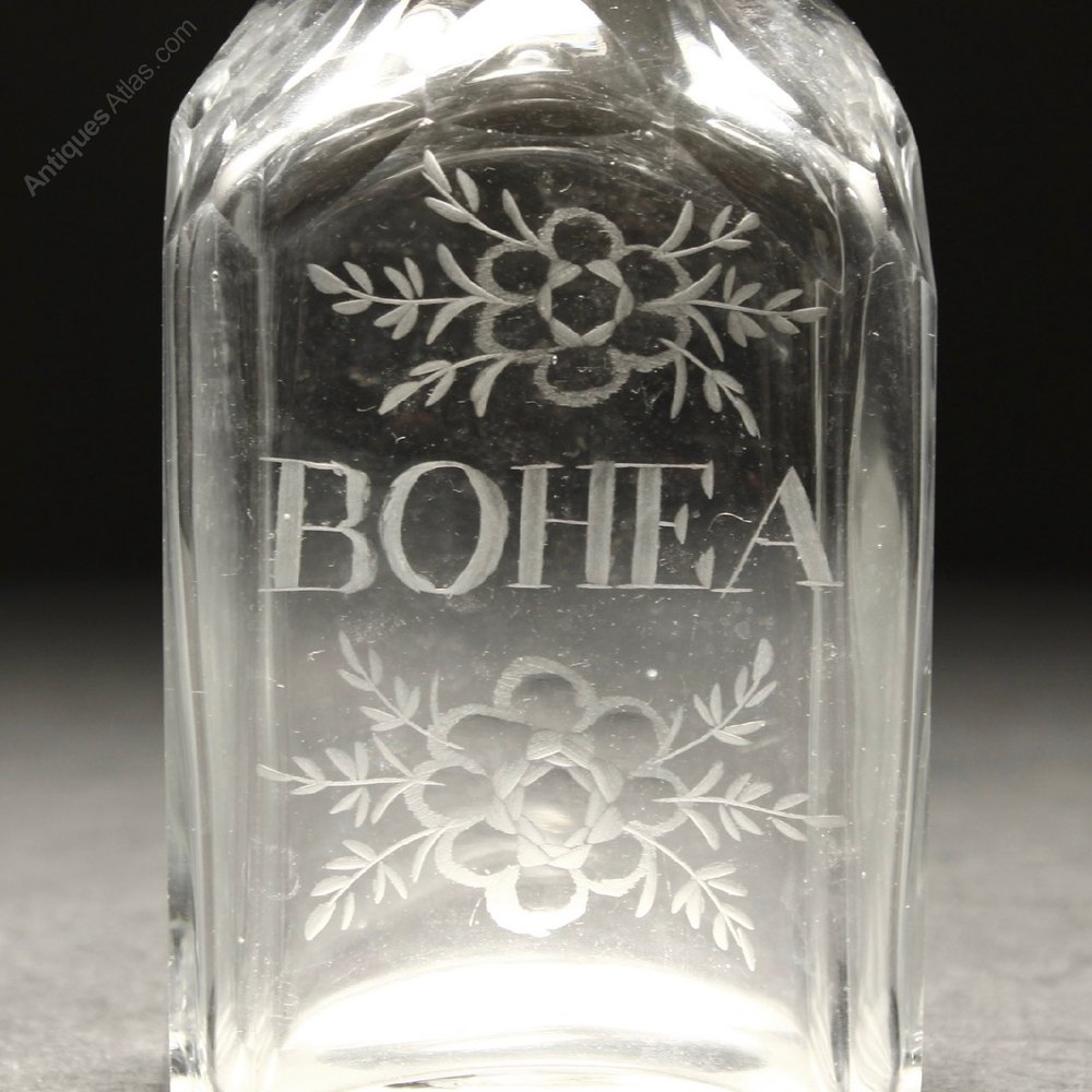 Antiques Atlas - 18th C Georgian Bohea Tea Caddy Jacobite Flask C1760