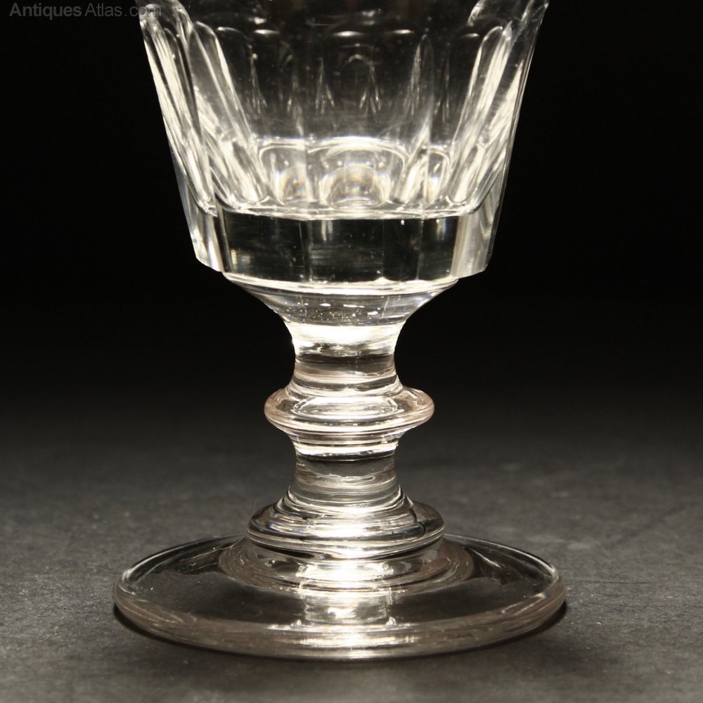 Antiques Atlas - Large Regency Panel Bucket Glass Rummer C1820 ...