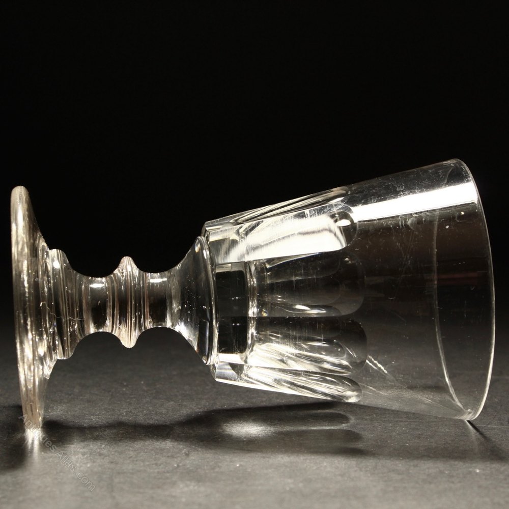 Antiques Atlas - Large Regency Panel Bucket Glass Rummer C1820 ...