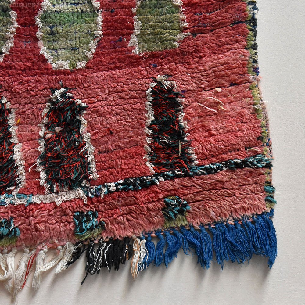 Antiques Atlas - Colourful Moroccan Boujad Rug
