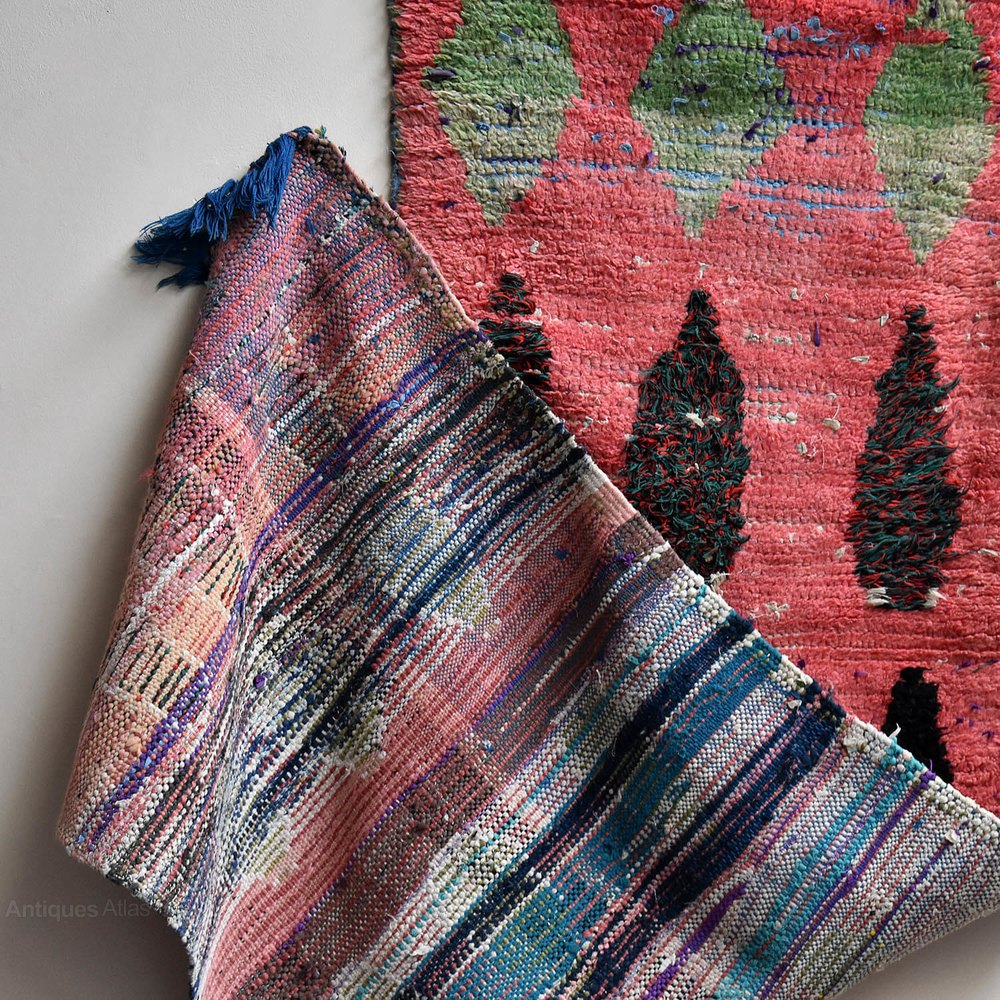 Antiques Atlas - Colourful Moroccan Boujad Rug