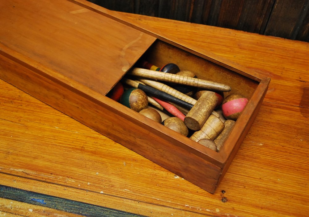 Antiques Atlas - Antique Game Of Table Croquet