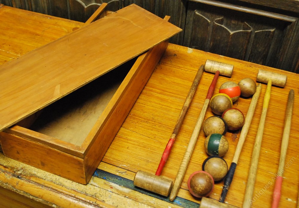 Antiques Atlas - Antique Game Of Table Croquet