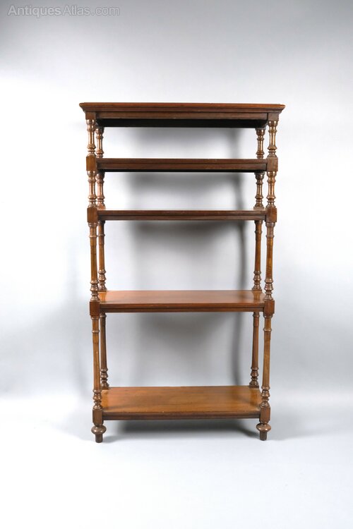 Antique Walnut Whatnot/ Shelves as944a420 / 646 - Antiques Atlas