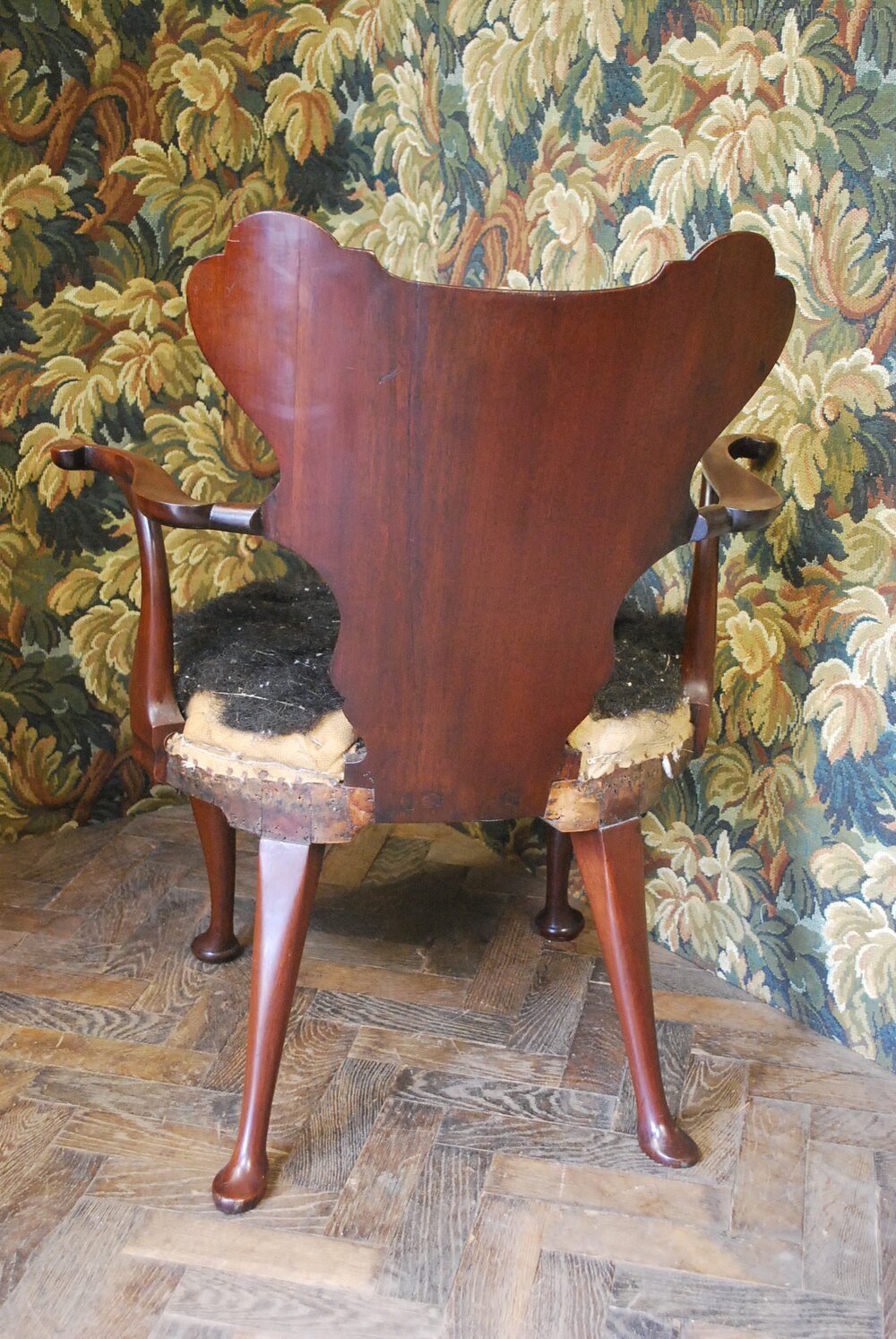 Mahogany Gillows Style Desk Chair - Antiques Atlas