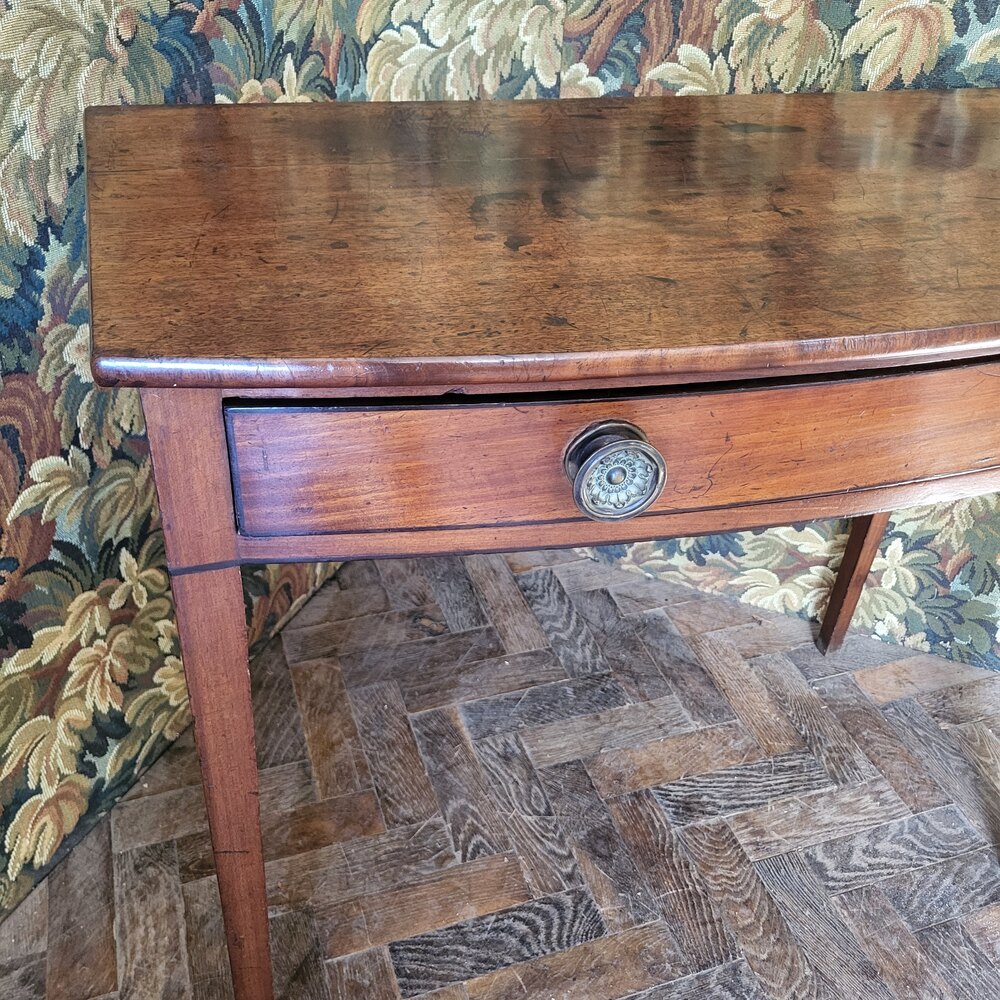 Regency Bow Front Side Table as944a1103 / 1297 - Antiques Atlas