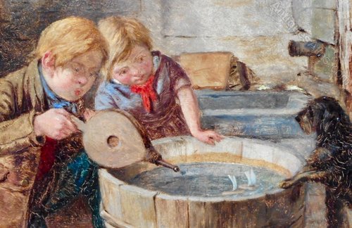 Antiques Atlas - In Full Sail By Charles Rossiter