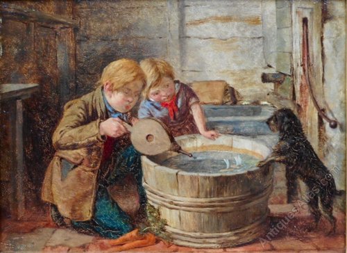 Antiques Atlas - In Full Sail By Charles Rossiter