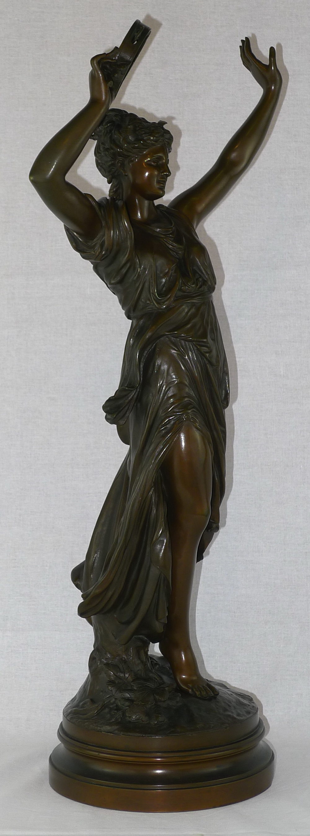 Antiques Atlas - 19th C French Bronze Dancing Figure